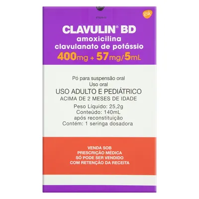 CLAVULIN IV 500 MG 100 MG 10 FRASCOS-AMPOLAS, 46% OFF